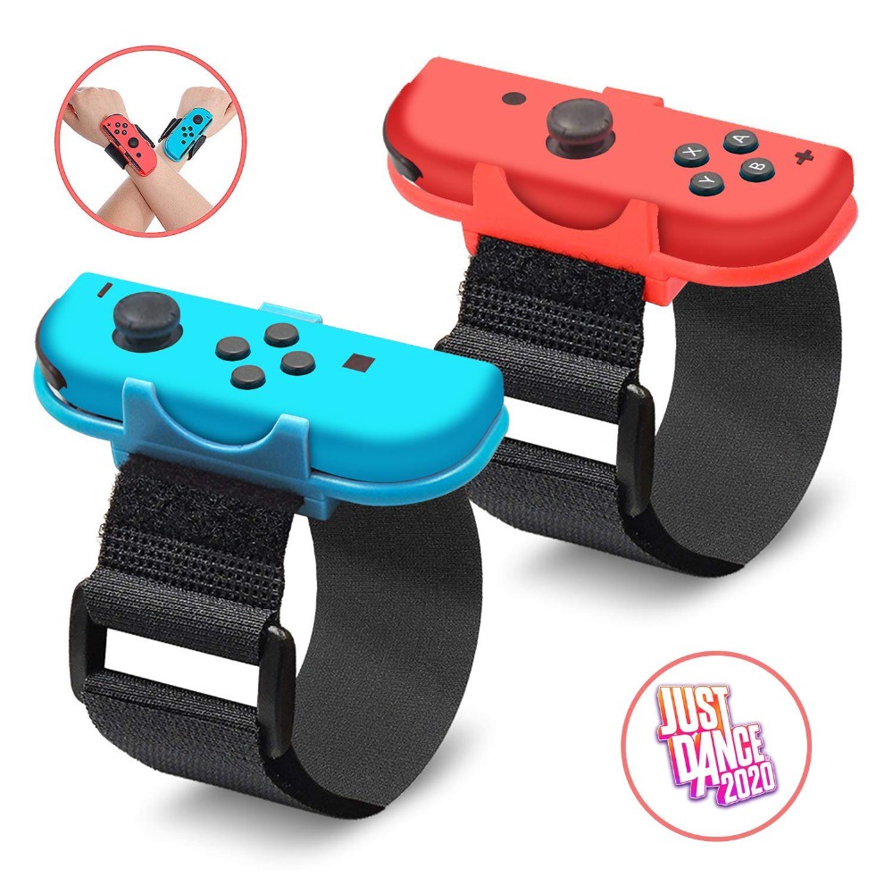 Just Dance สายรัดข้อมือ แบบยืดหยุ่น ปรับได้ สําหรับ Nintendo Switch Joy ...