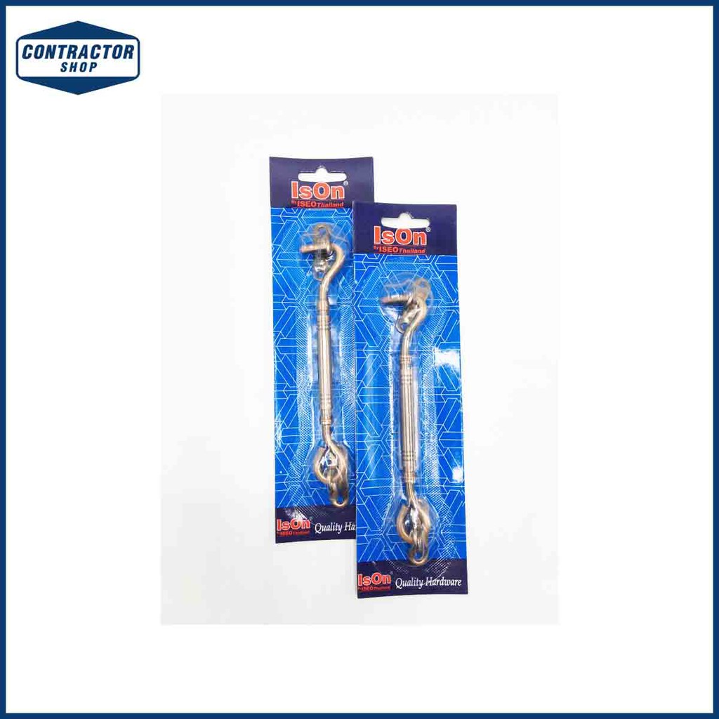 ขอสับ ประตู หน้าต่าง ทองเหลือง Ison อีสออน ขนาด 6" รุ่น 448 AC | Shopee ...
