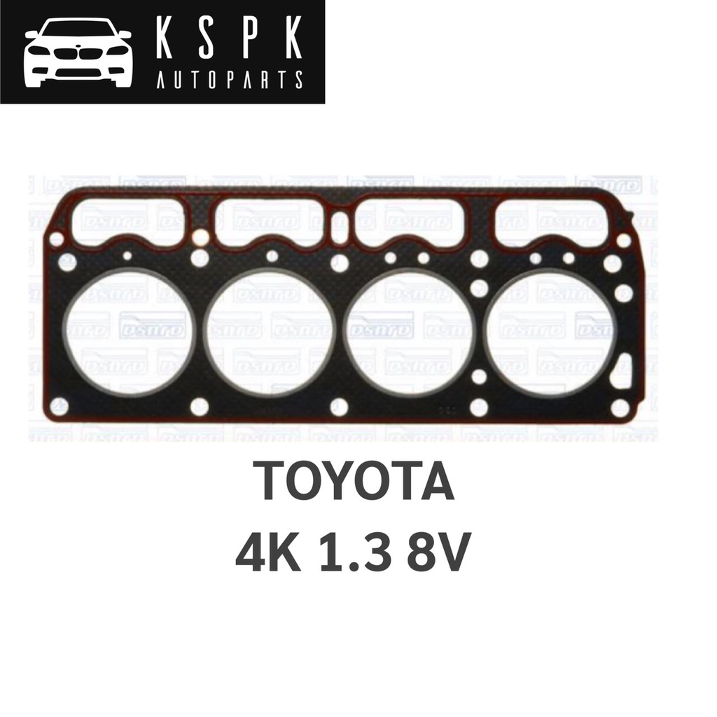 ประเก็นฝาสูบ TOYOTA 4K 1.3 8V | Shopee Thailand