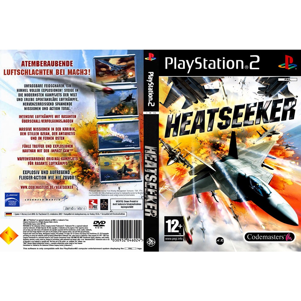 แผ่นเกมส์ PS2 Heatseeker คุณภาพ ส่งไว (DVD) | Shopee Thailand