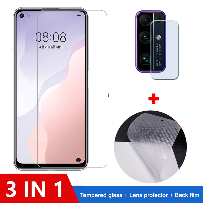 3 In 1 หัวเว่ย Nova 7 Se 7 Se 5 I 5 T 5 Z 5 P Ro 4e 4 3 I 3 Nova 7กระจกนิรภัย Shopee Thailand
