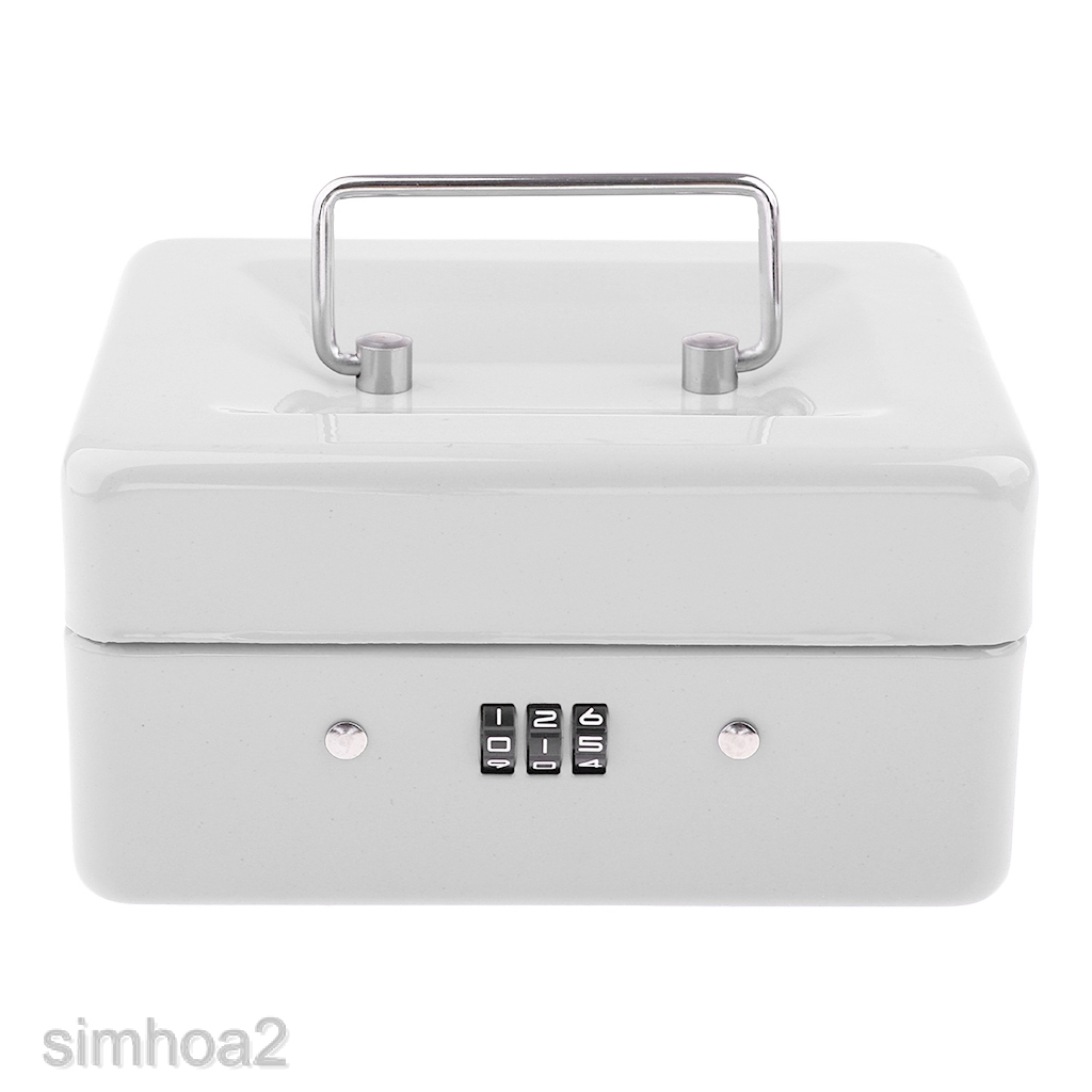 [SIMHOA2] Mini Portable Steel Petty Lock Cash Safe Box Money Cash Coin ...