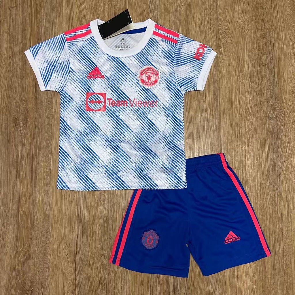 2021-22 Manjin เสื้อเหย้าและเยือนเสื้อผ้าเด็กรุ่นที่ระลึกเด็กเยาวชน ...