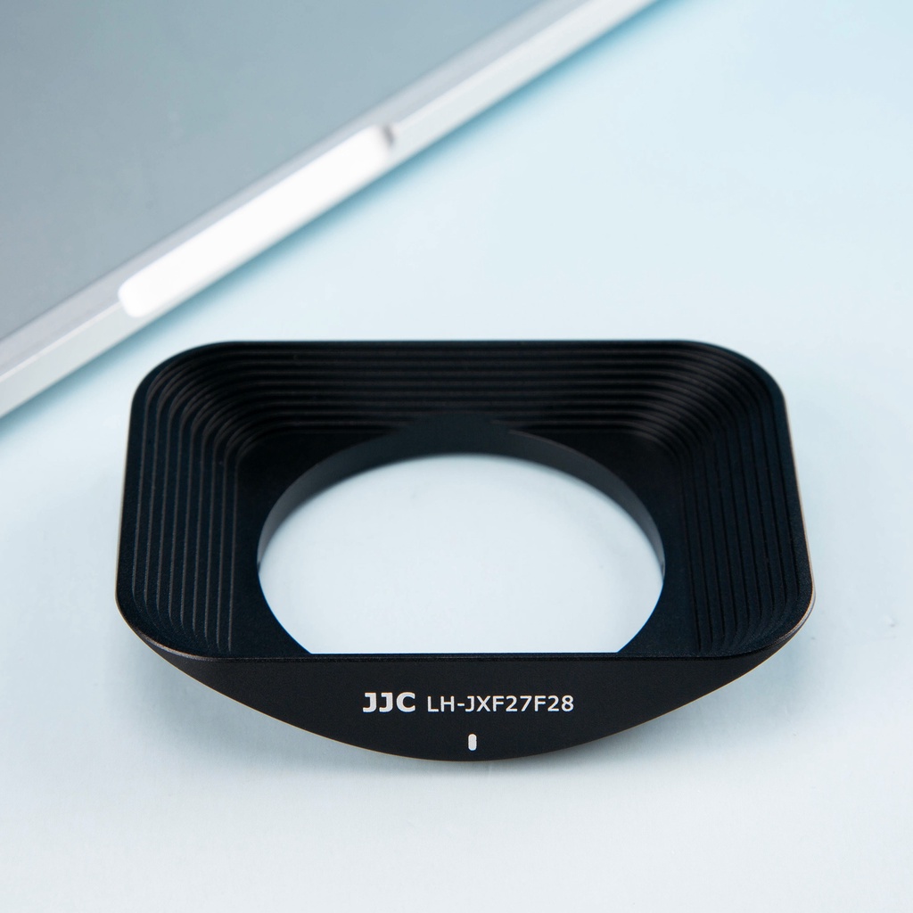 JJC LH-JXF27F28 อลูมิเนียมสแควร์เลนส์เปลี่ยน LH-XF27 สำหรับ Fuji ...