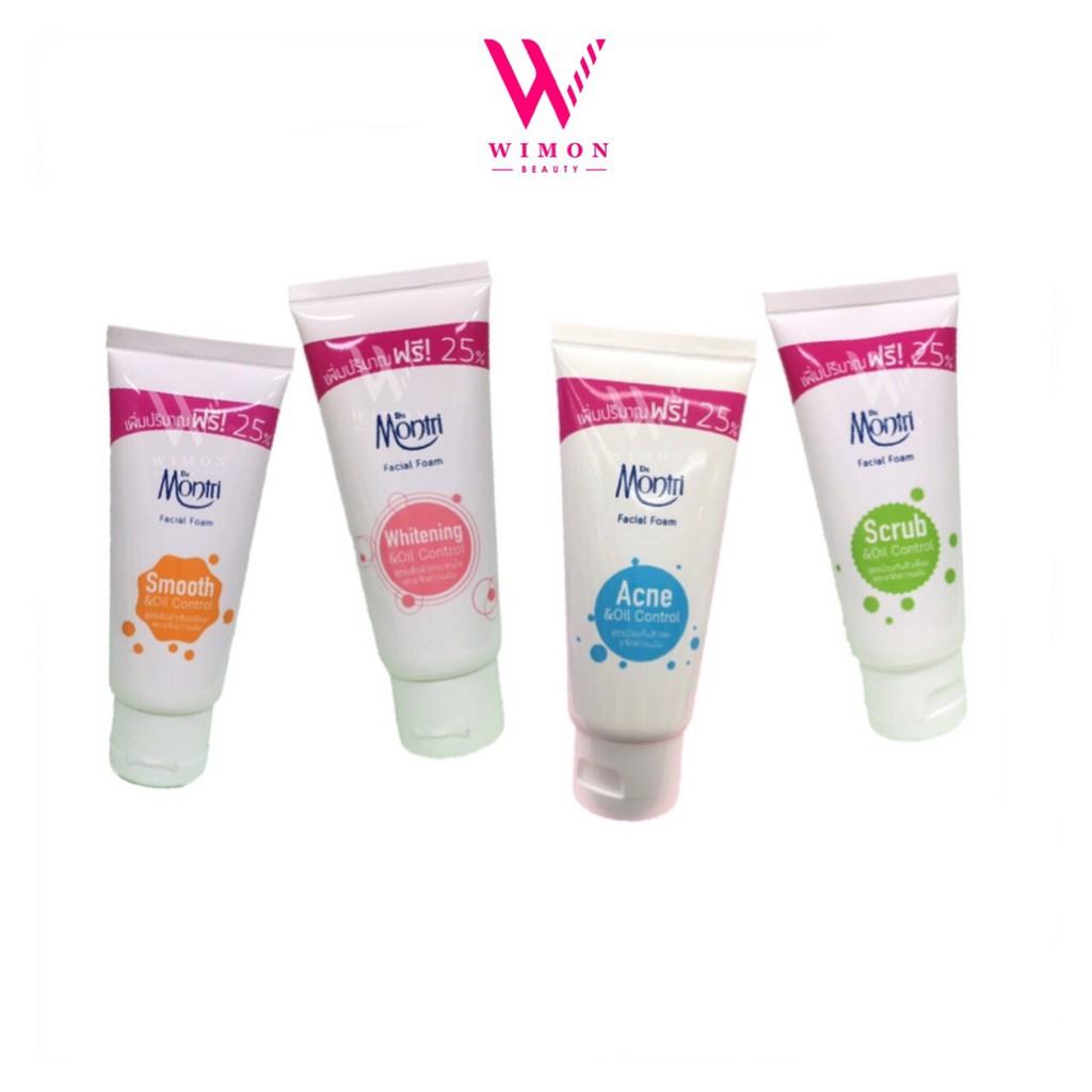 Dr.Montri Facial Foam ดร.มนตรี เฟเชียล โฟม พิเศษ!เพิ่มปริมาณฟรี!25% 62. ...