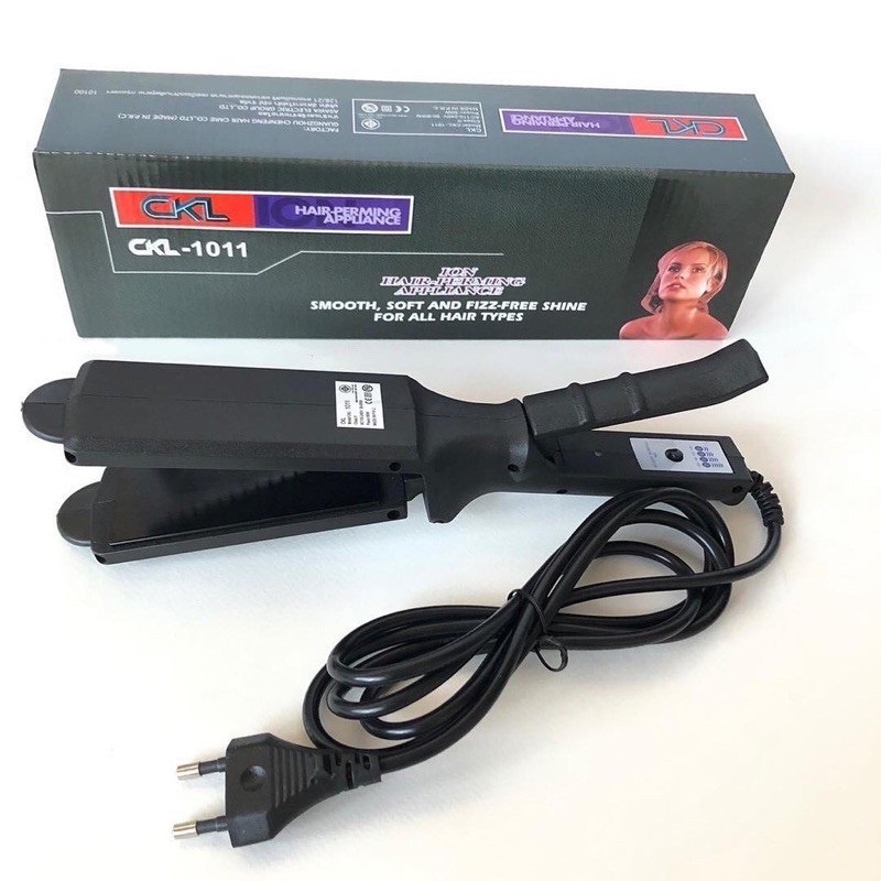 CKL by Twosister เครื่องหนีบผม ที่หนีบผม ทำวอลลุ่ม งุ้มปลาย หนีบผมตรง ปรับความร้อน 4 ระดับ ร้อน ...