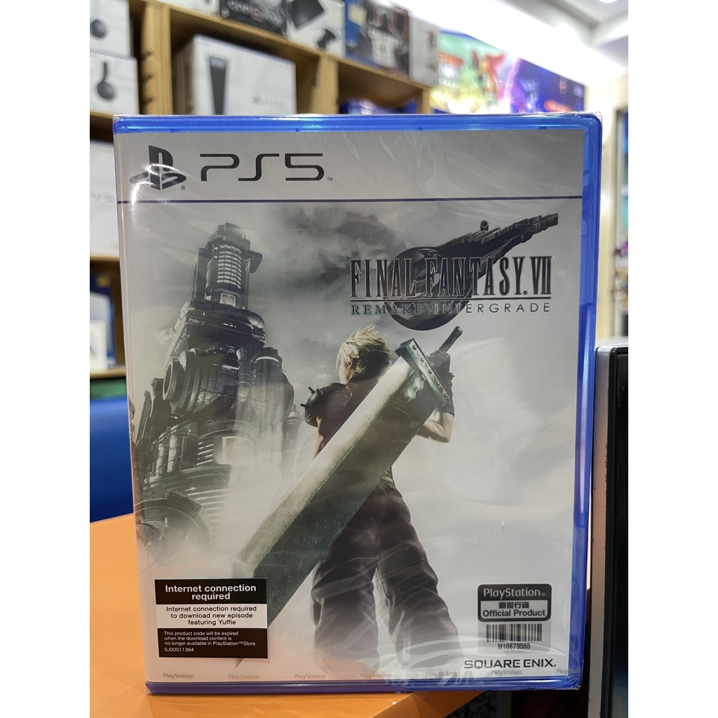 แผ่นเกม Final Fantasy 7 Remake Deluxe Edition สําหรับ PS4 PS5 | Shopee Thailand