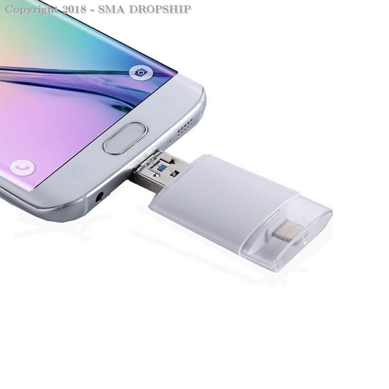 iDrive/iReader 2in1 เพิ่มความจำให้มือถือ Android/iOS ขนาด 16 GB ...