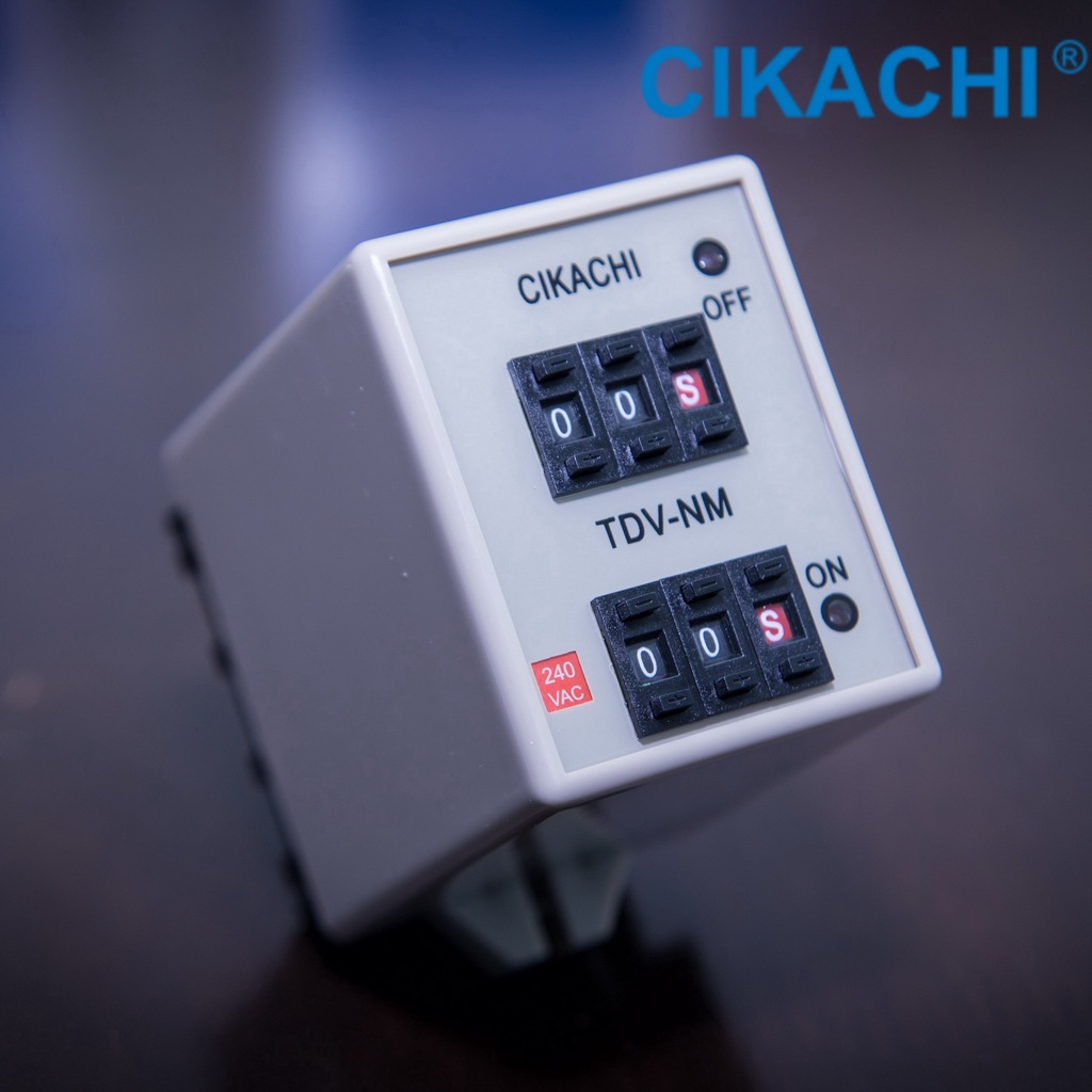 🔥 Twin Timer ทวินไทม์เมอร์ CIKACHI TDV-NM 220V 380V | Shopee Thailand