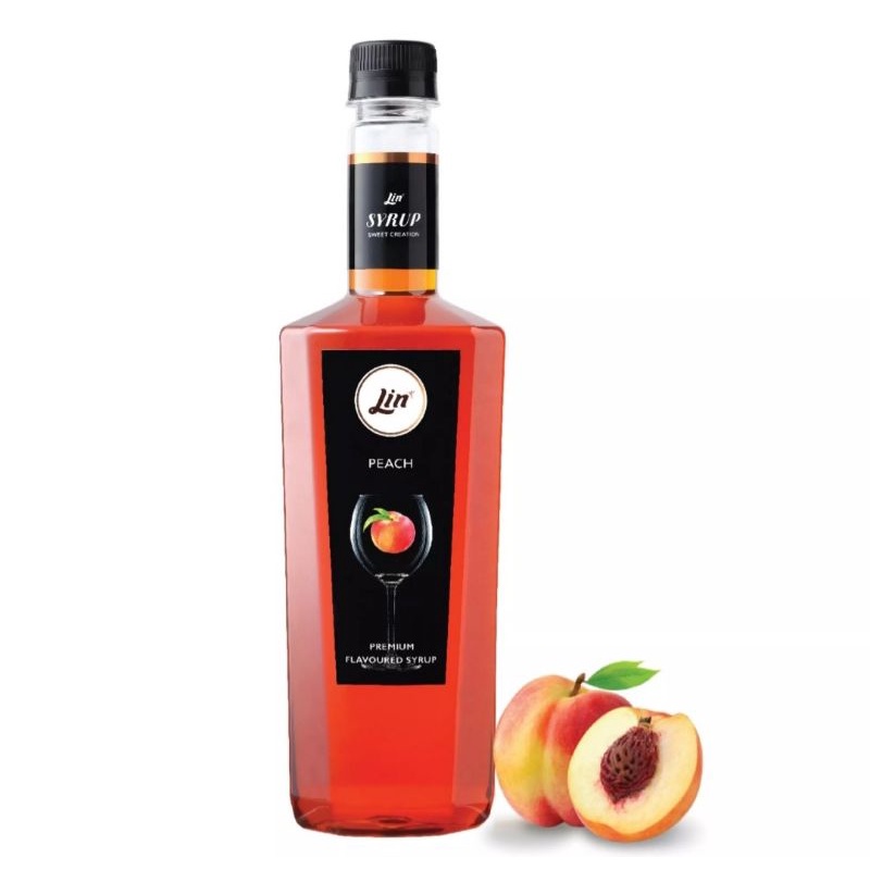 ลินไซรัปพีช LIN PEACH SYRUP ขนาด 750 ml. | Shopee Thailand