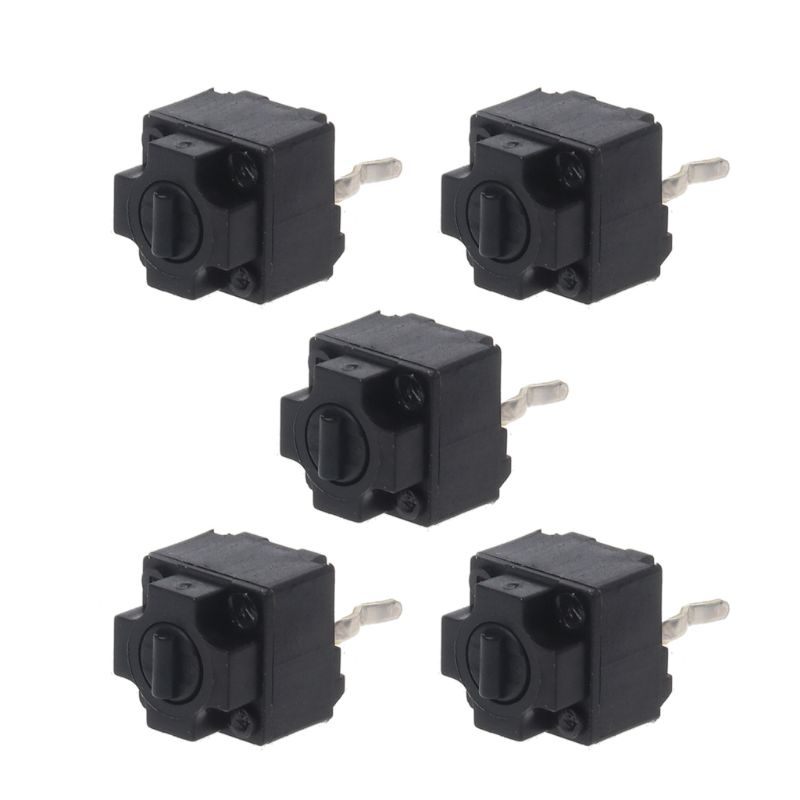 R* 5 ชิ้น Square Mouse Micro Switch EVQP0E07K Black Spots เมาส์ปุ่ม ...