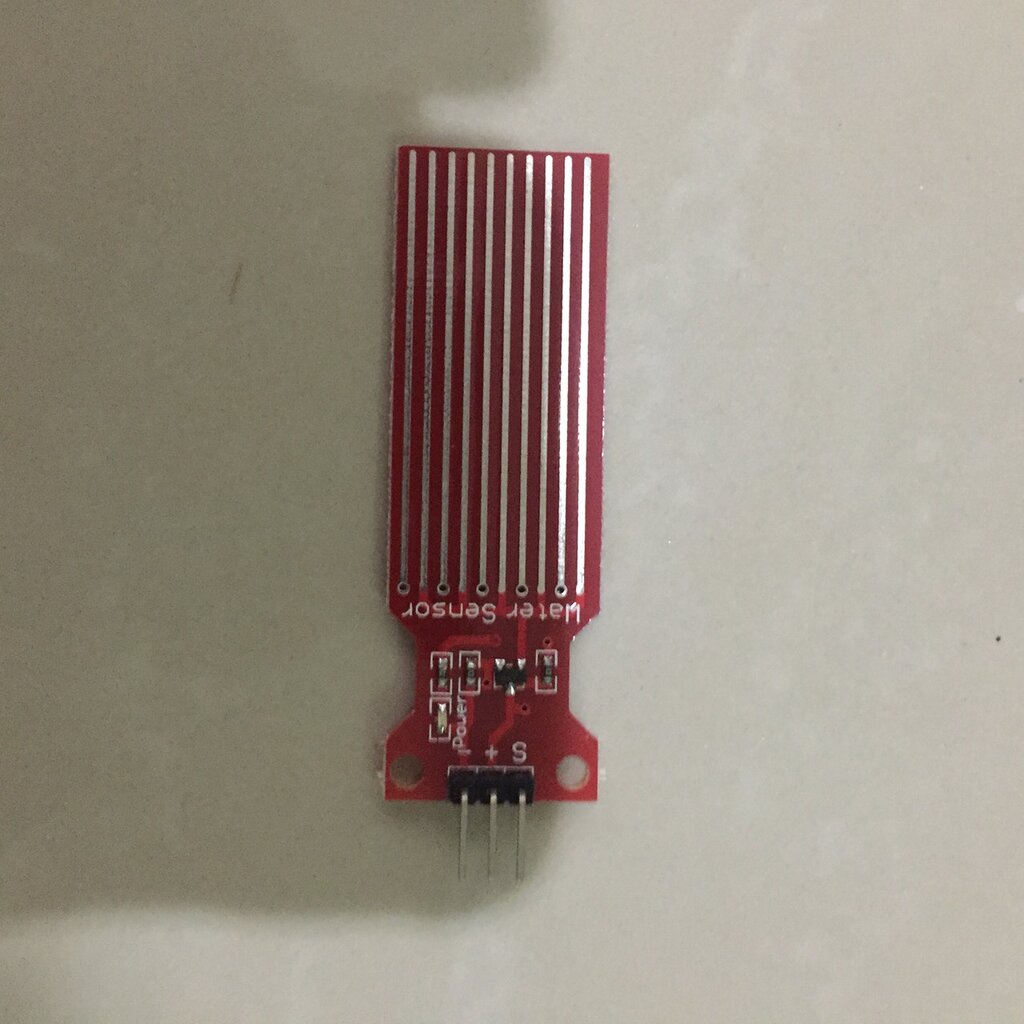 โมดูล เซนเซอร์น้ำฝน / ระดับน้ำ Rain Raindrop Water Level Sensor Module Height Depth of Detection ...