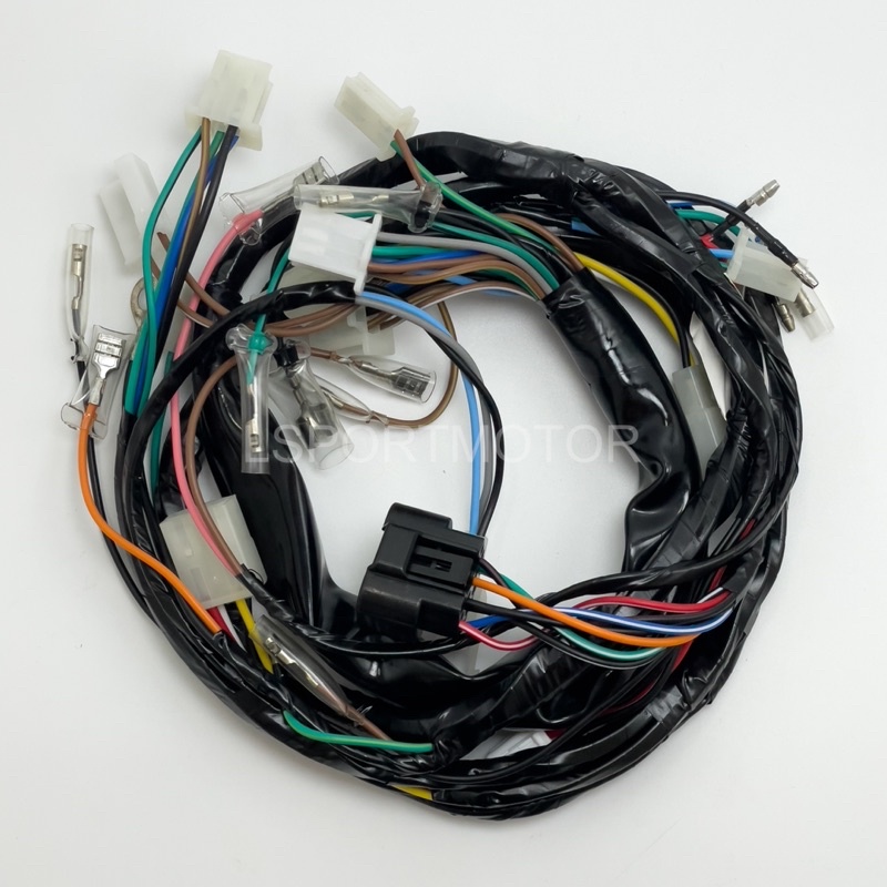 Yamaha Y125Z (5BU) ชุดสายไฟ 5BU-H2590-00 สายไฟ 125 Y125 125Z เก่า ...