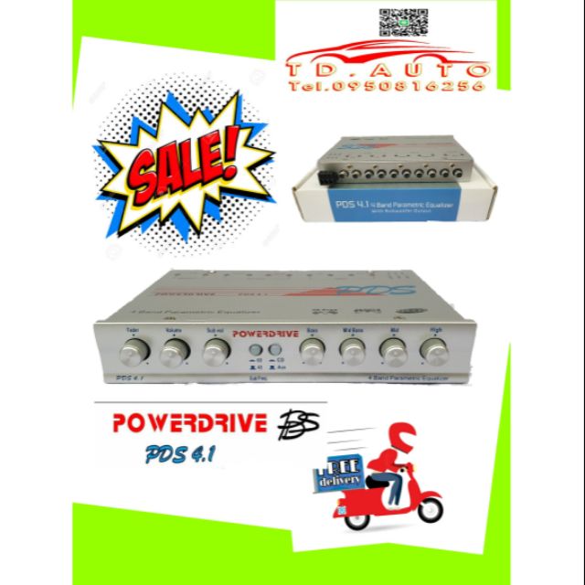 ปรีแอมป์ POWERDRIVE PDS 4.1 | Shopee Thailand