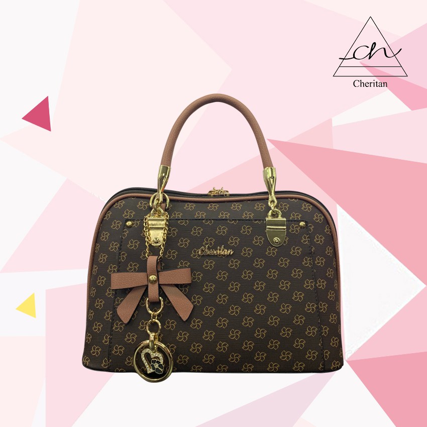 Cheritan กระเป๋าทรงโดม กระเป๋าแม่ลูก กระเป๋าเซต2ใบ เชอริตัน Q25 ...