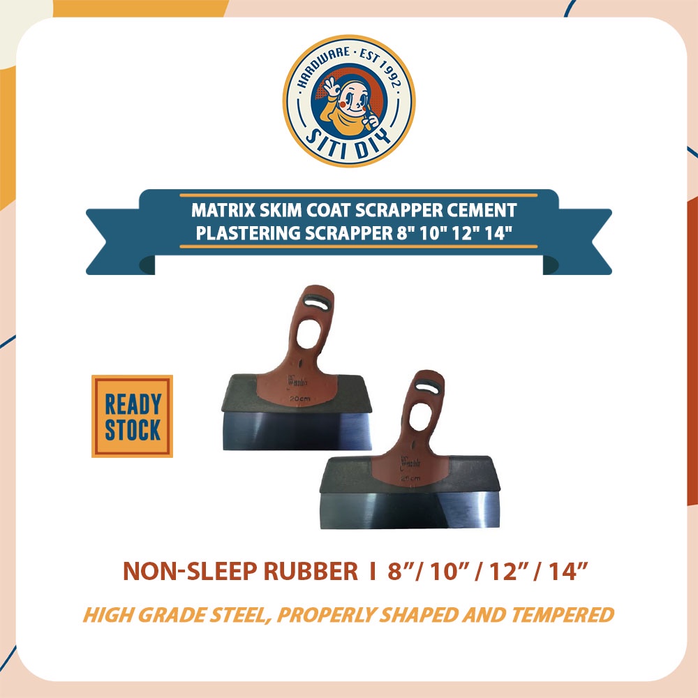 [SitiDIY] Matrix Skim Coat Scrapper ซีเมนต์ฉาบปูนขูด Coat Scraper Simen ...