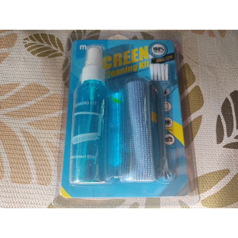 ชุด ทำความสะอาด cleaning screen kit น้ำยา ผ้า แปรงปัด | Shopee Thailand