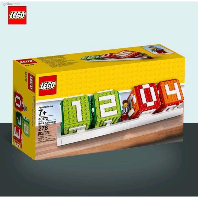(พร้อมส่ง) LEGO/Lego Building Blocks Creative Series 40172 Calendar ...
