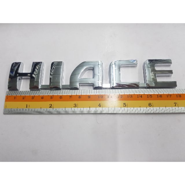 *Logo HIACE ของรถ Toyota | Shopee Thailand