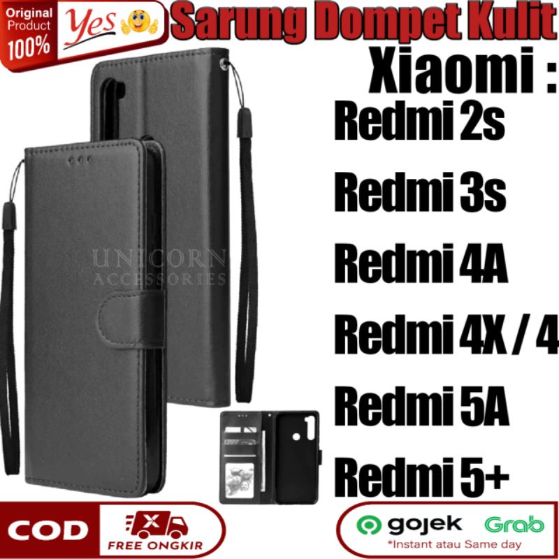 กรณี Xiaomi Redmi 2 2s 2A 3s Prime 3 Pro 3X 4A 4x 4 5A 5 + 5 Plusหนังฝา ...