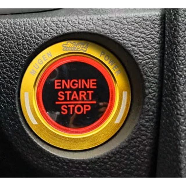 ครอบปุ่ม Push start Honda(mugen power/SI) | Shopee Thailand