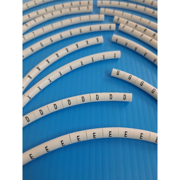 Wire markวายมาร์คสายไฟ(บรรจุ0-9อย่างละ10ตัว)=100ตัว | Shopee Thailand