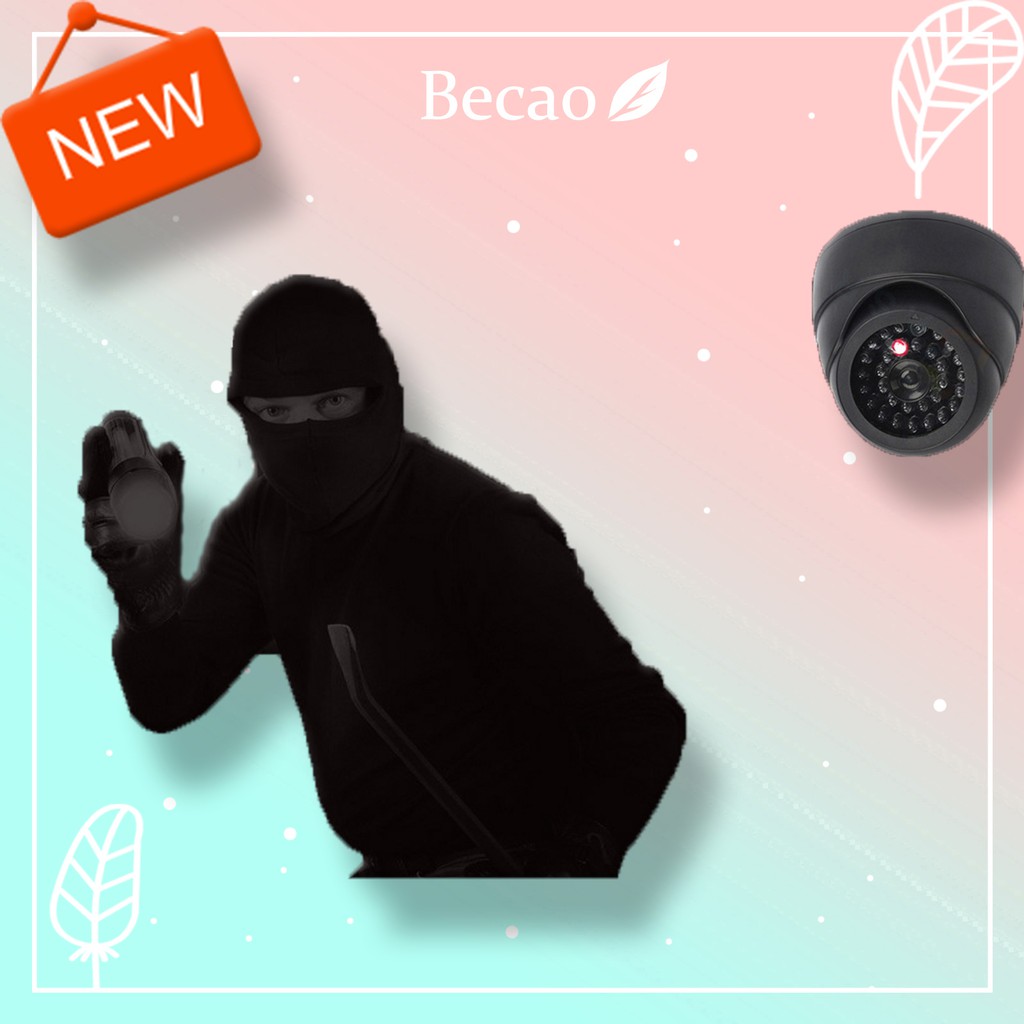 Becao กล้องรักษาความปลอดภัยปลอมกล้องวงจรปิดปลอมการเฝ้าระวังกล้องวงจรปิด ...