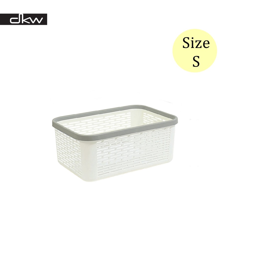 [PayDay] DKW ตะกร้าพลาสติกอเนกประสงค์ Capsule (ไม่มีฝา)(มี 2 สี / 3 ...
