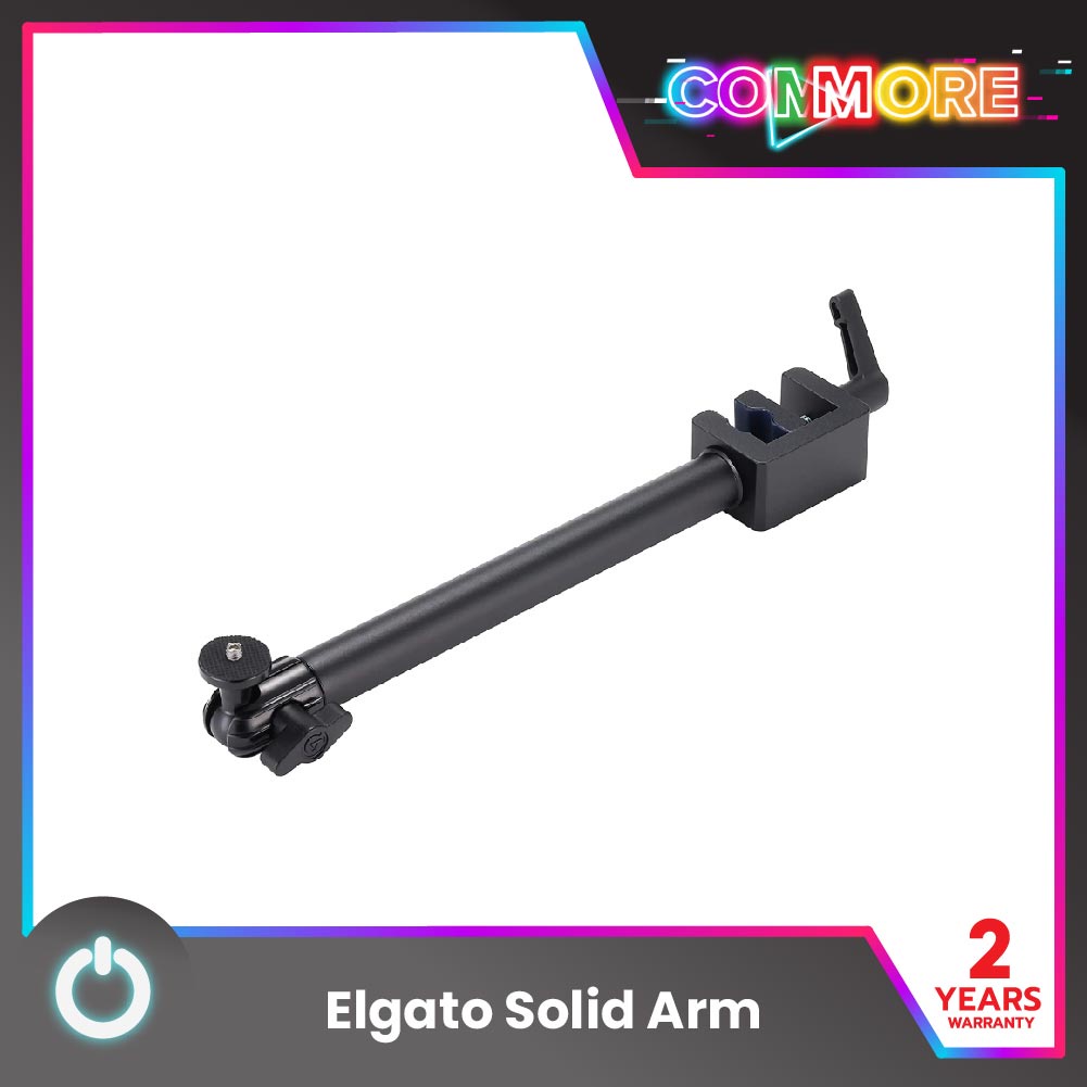 Elgato Solid Arm ขายึดจับกล้องแบบเสริมเข้ากับตัวขาตั้งกล้องหลัก ทำจากวัสดุโลหะมีความทนทานสูง ...