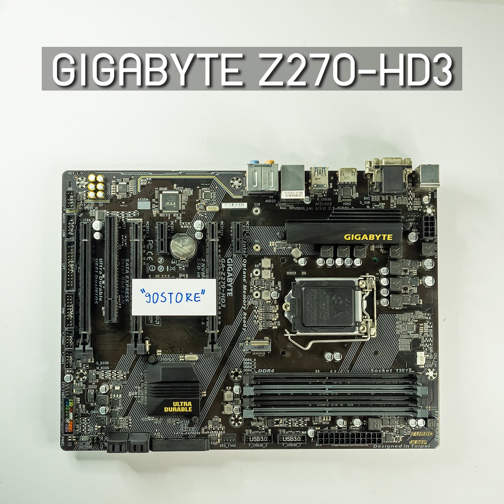 MAINBOARD (เมนบอร์ด) GIGABYTE GA-Z270-HD3 | Shopee Thailand