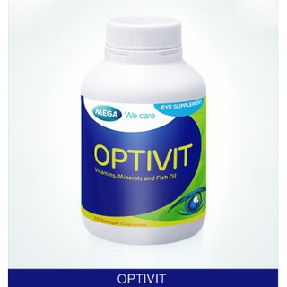 N MEGA We care Optivit 30 caps - เมก้า วี แคร์ ออพติวิค อาหารเสริมบำรุง ...