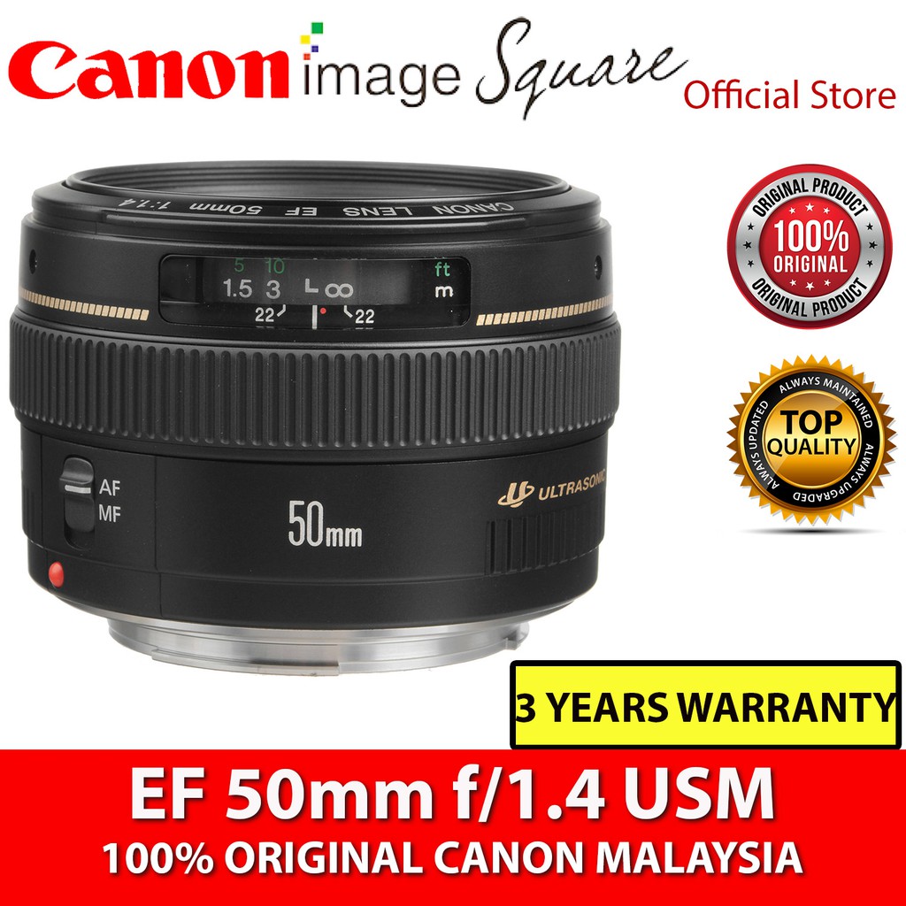 Canon Ef50 มม. f1.4 USM ส่งจาก EF 50 มม. F/1.4 | Shopee Thailand