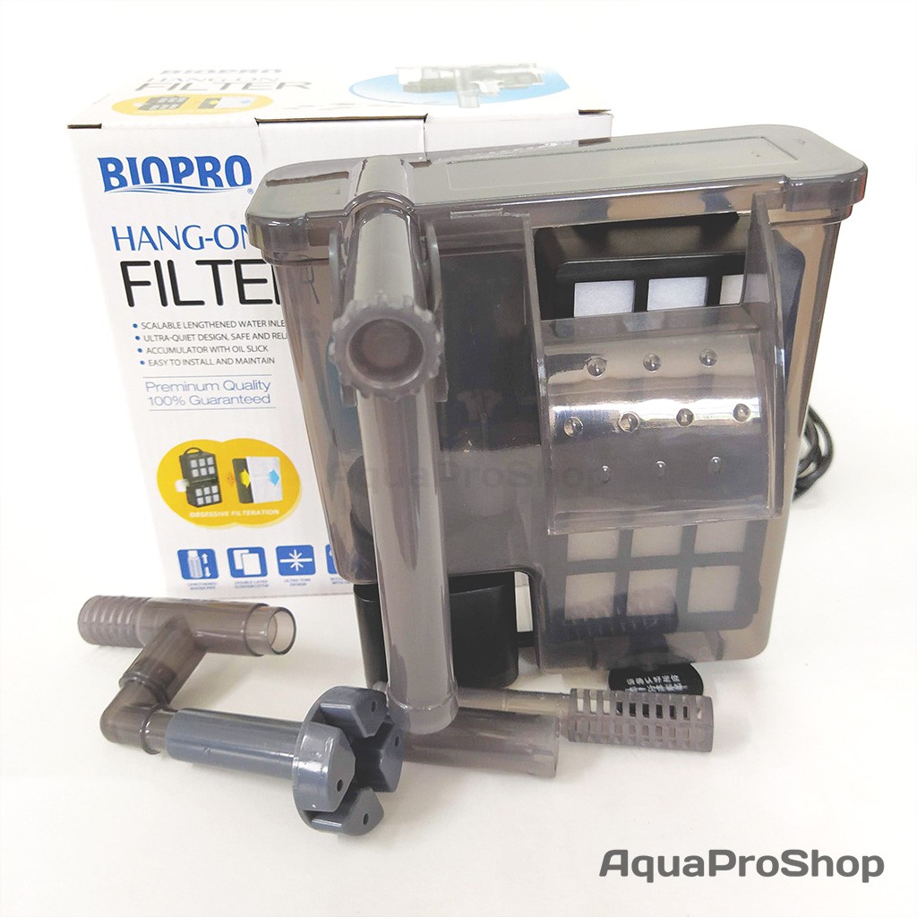 กรองแขวนสำหรับตู้ปลาและไม้น้ำขนาด 30-50ซม. BioPro HF-301 | Shopee Thailand