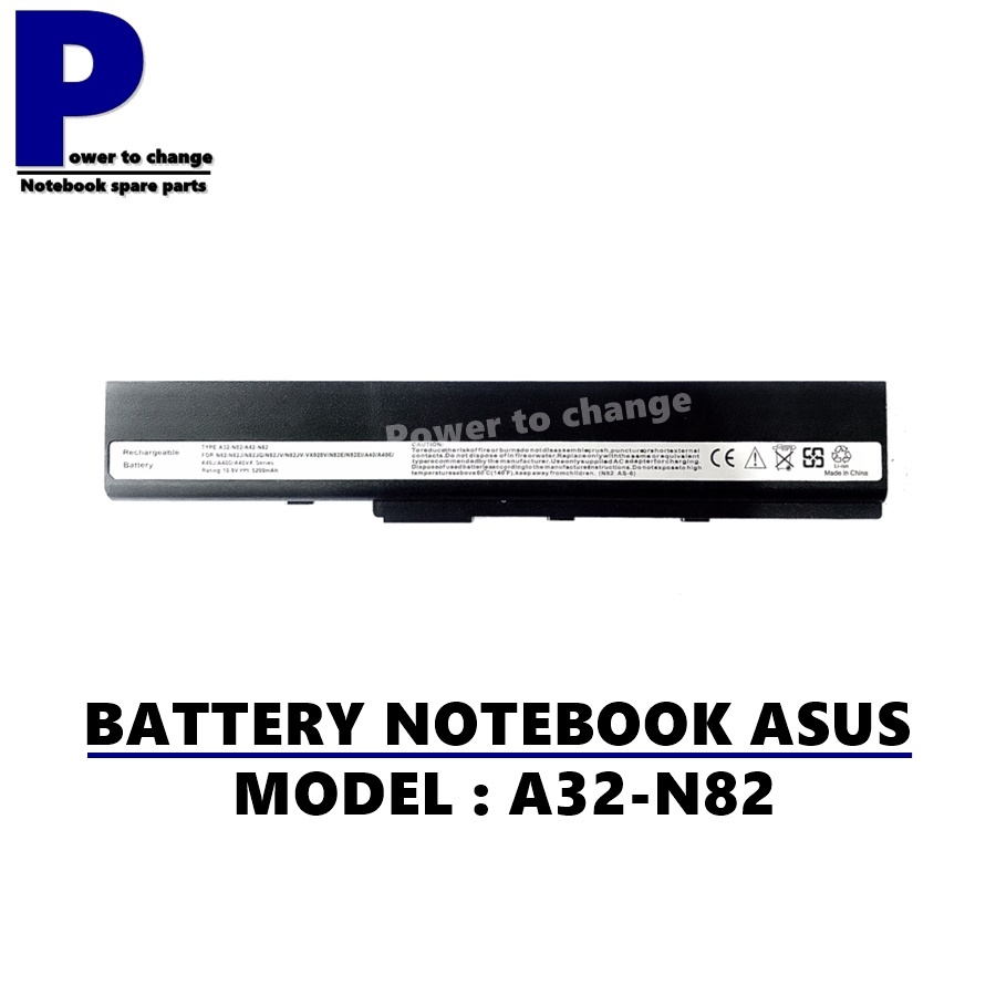BATTERY NOTEBOOK ASUS A32-N82 N82 N82E N82EI N82J N82JG N82JQ A32-N82 ...