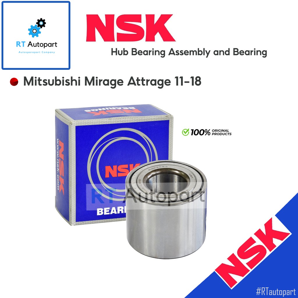 NSK ลูกปืนล้อหลัง Mitsubishi Mirage Attrage ปี11-19 / ลูกปืนล้อ มิราจ ...