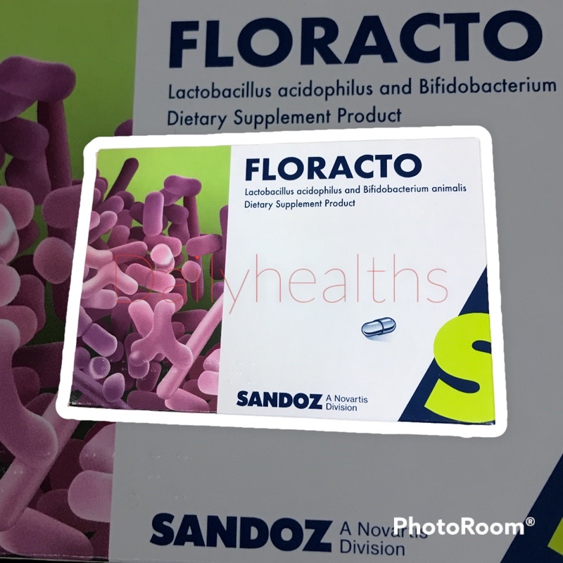 FLORACTO Probiotics ฟลอแรคโต โปรไบโอติก 14 แคปซูล ช่วยปรับสมดุลลำไส้ ...