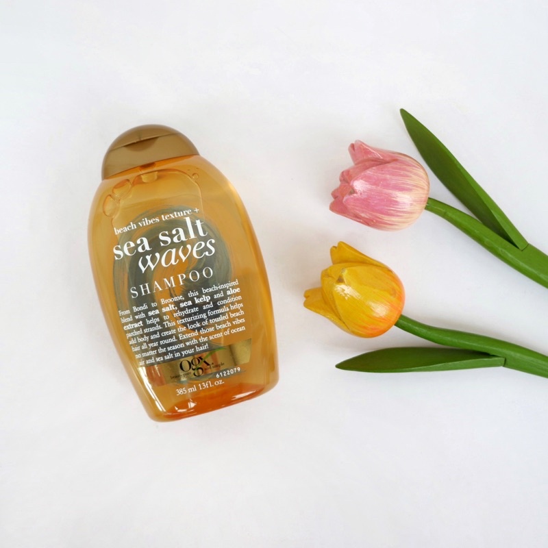 โอจีเอ็กซ์ แชมพู ซีซอลท์ เวฟ 385 มล. OGX Sea Salt Waves Shampoo ...