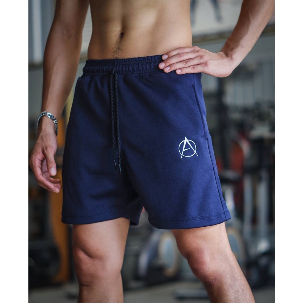 OLIVER MUSCLE กางเกงขาสั้นผู้ชายยืดมาก กางเกงขาสั้นใส่ออกกำลังกาย ไม่มี ...