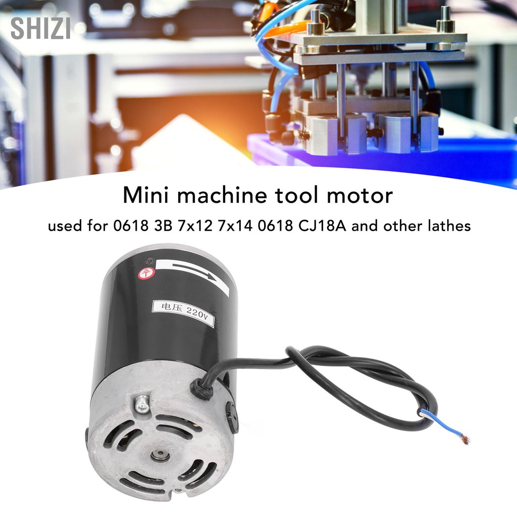 ShiZi มอเตอร์เครื่องกลึง 550W 6000Rpm ขนาดเล็ก แรงบิดต่ํา สําหรับ Cj18A ...