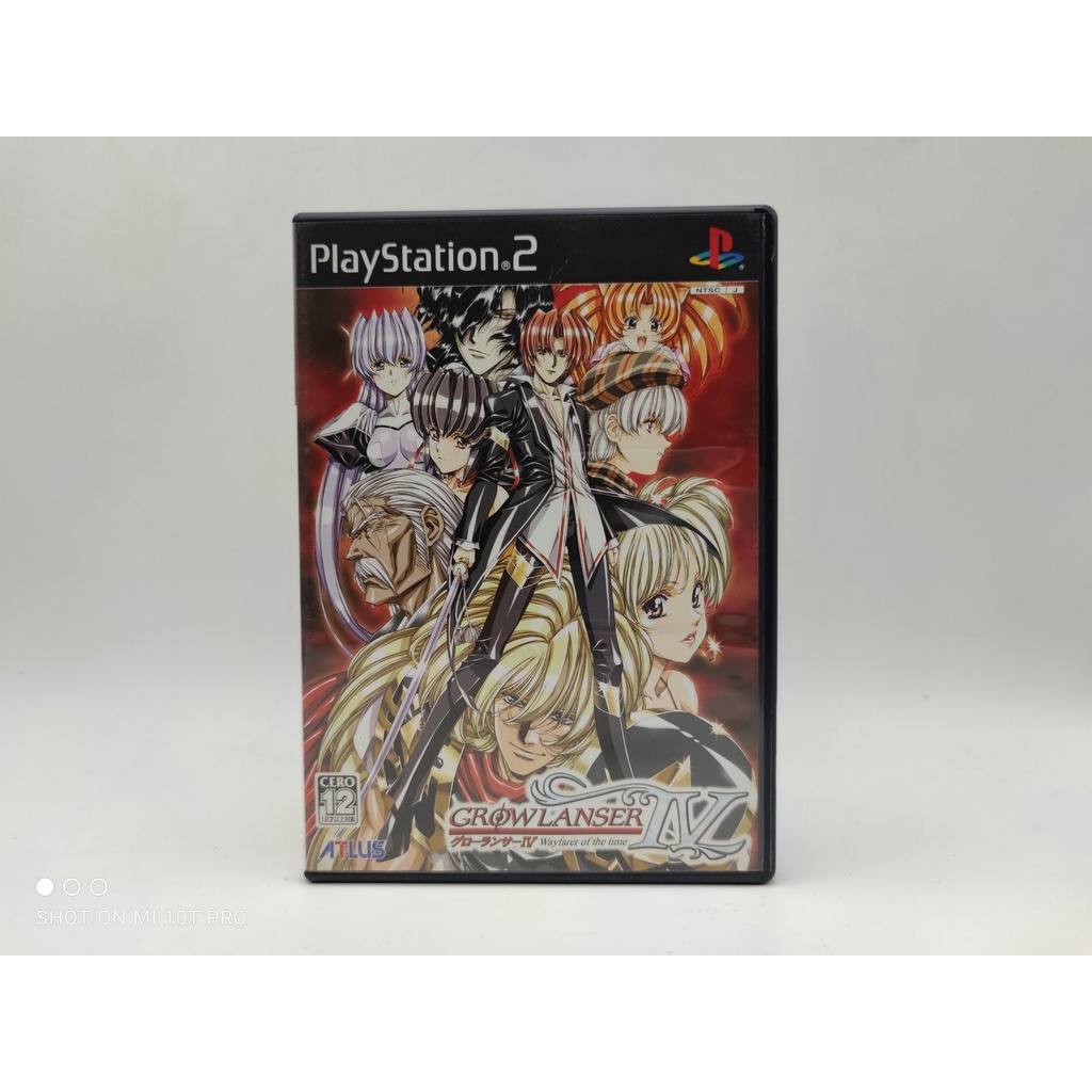 CROW LANGER IV แผ่นแท้ PS2 แผ่นสภาพดี PlayStation 2 | Shopee Thailand
