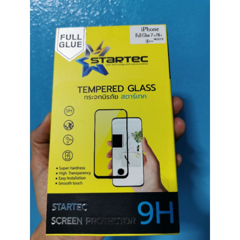 Startec ฟิล์ม กระจกใส สำหรับไอโฟน 6/6s/7/8/7plus/8 plus /x/xs/xr/xsmax ...