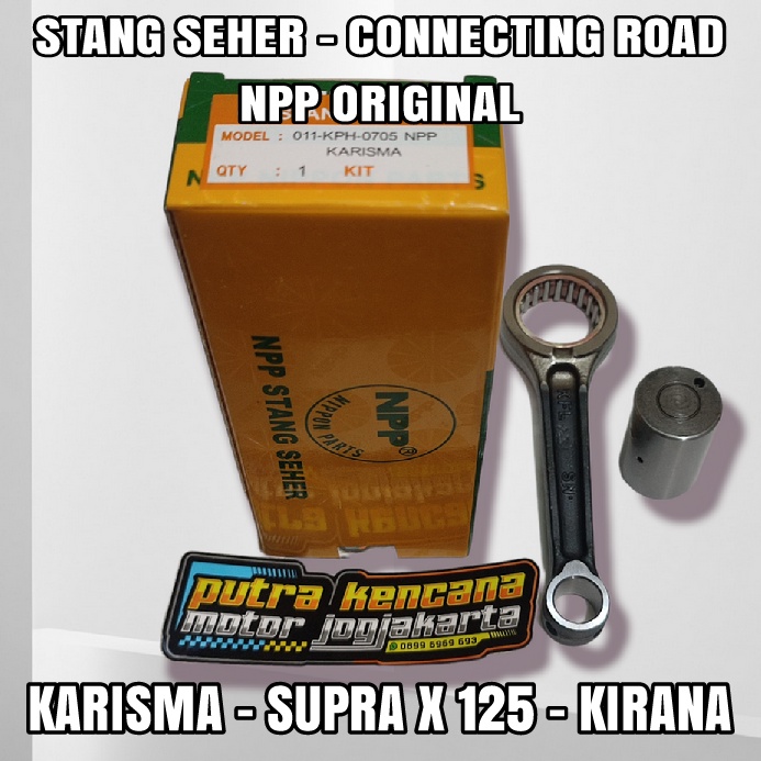 HANDLEBAR SEHER CONNECTION ROAD NPP ORIGINAL - KARISMA SUPRA X 125 ...