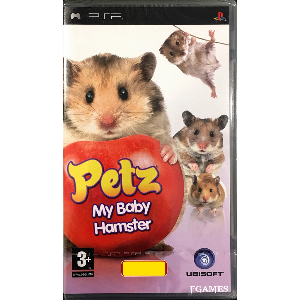 PSP Petz my baby hamster แผ่นเกม ของแท้ มือ1 มือหนึ่ง ของใหม่ ในซีล ...
