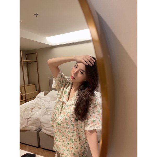 ชุดนอนผ้าฝ้าย (ibelly) | Shopee Thailand