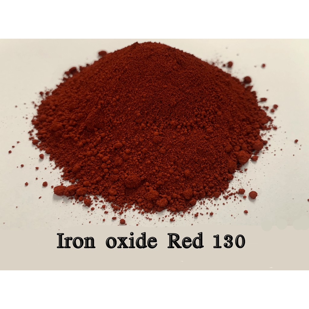 สีฝุ่นสีแดง สีผง Iron Oxide Red 130, Red 190 ขนาด 500กรัม, 1KG | Shopee ...