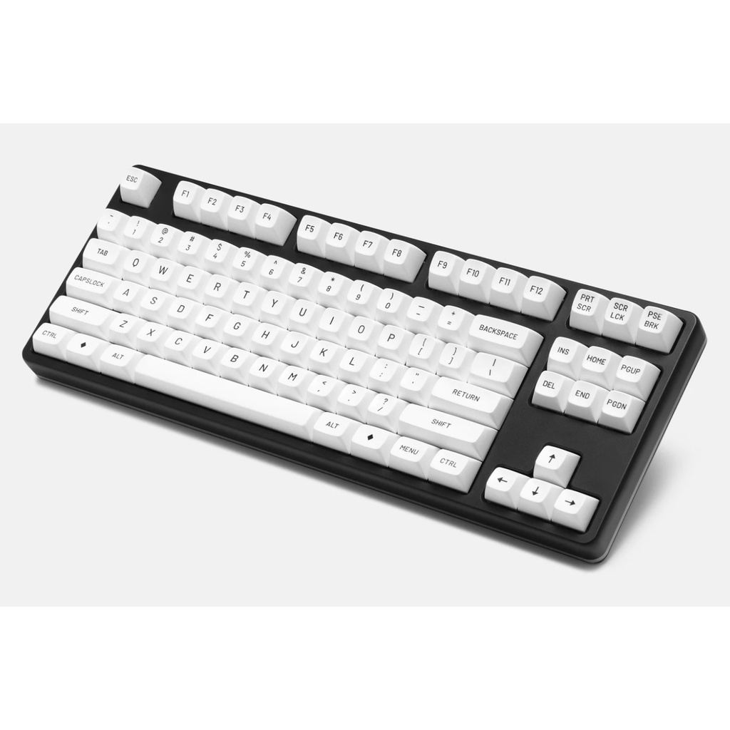 [พร้อมส่งจากไทย] DROP MT3 BLACK-ON-WHITE KEYCAP SET WoB | Shopee Thailand