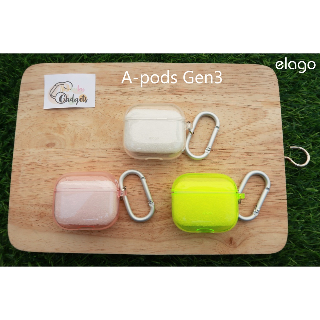 Elago AirPod Gen3 Clear Case Transparent ใช้ได้กับ แอร์พอร์ท Gen3 ...