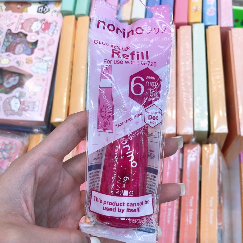 เทปกาวสองหน้า+ไส้กาว PLUS Tape Glue Norino | Shopee Thailand