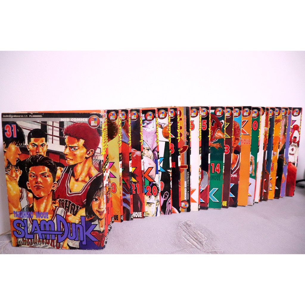 การ์ตูนมือสอง Slam Dunk 31 เล่มจบ (ครบชุด) | Shopee Thailand