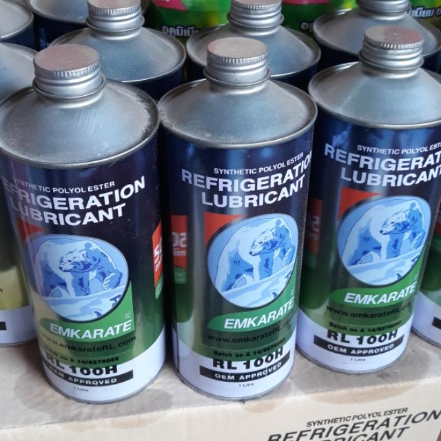 น้ำมันคอมเพรสเซอร์ หมีขาว R134A Emkarate 1 ลิตร | Shopee Thailand